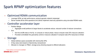 Accelerating Apache Spark Shuffle for Data Analytics on the Cloud with Remote Persistent Memory ...