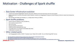 Accelerating Apache Spark Shuffle for Data Analytics on the Cloud with Remote Persistent Memory ...