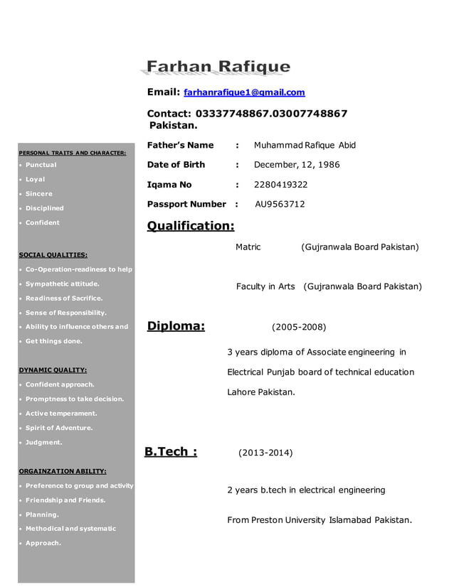 Farhan Rafique | PDF