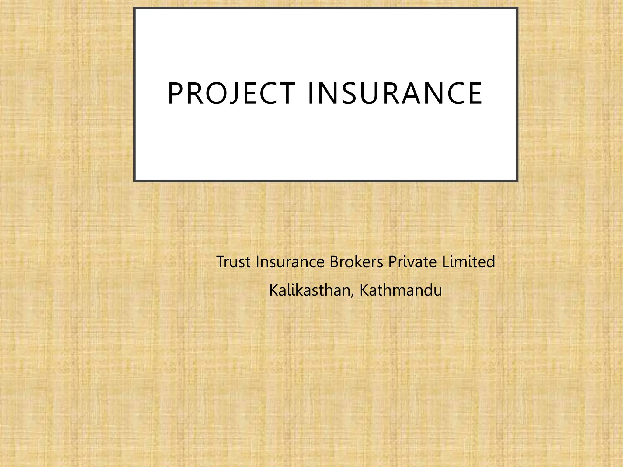31301040-Project-Insurance Practice and Prospects.pptx