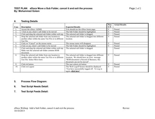 eDocs Move a Sub Folder cancel and exit the process | DOC