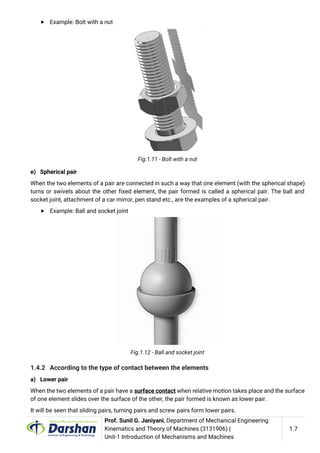 3131906 - INTRODUCTION OF MECHANISMS AND MACHINES | PDF | Robotics | Technology & Computing
