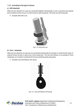 3131906 - INTRODUCTION OF MECHANISMS AND MACHINES | PDF | Robotics | Technology & Computing