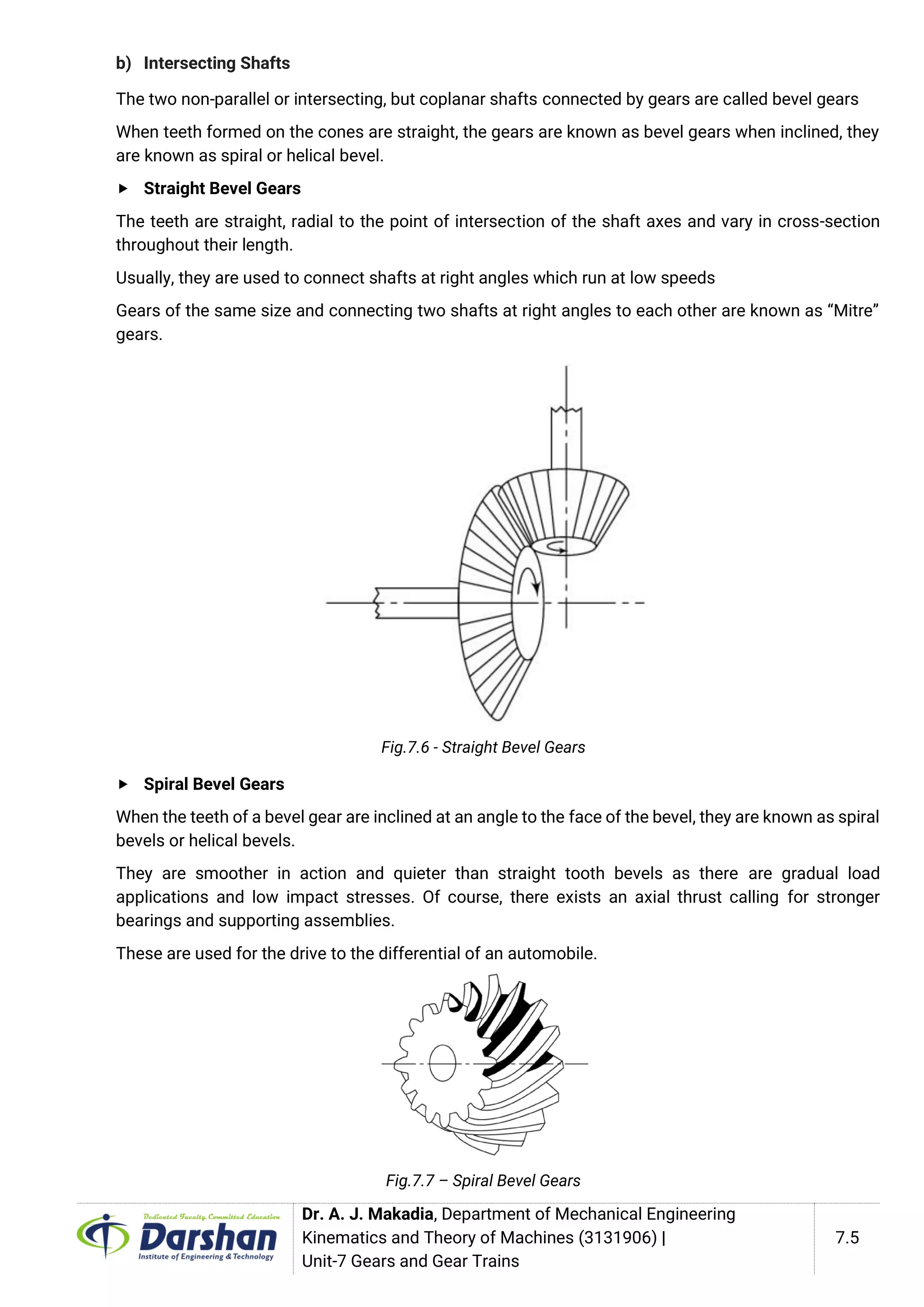 3131906 GEARS AND GEAR TRAINS | PDF