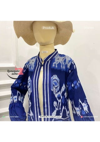 Jasa Jahit Custom Outer Batik by Rumah Jahit Azka | PDF