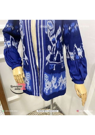 Jasa Jahit Custom Outer Batik by Rumah Jahit Azka | PDF