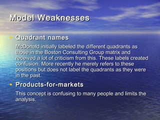 31363068 hofer’s-matrices-and-directional-policies | PPT