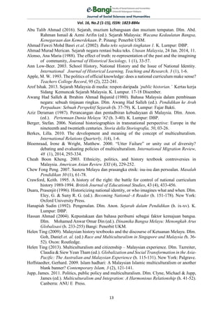 multiculturalisme naratif sejarah nasional | PDF