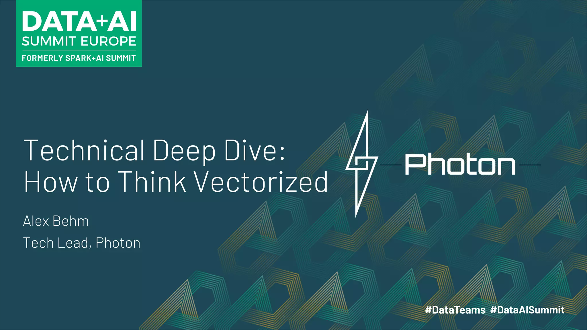 Photon Technical Deep Dive: How to Think Vectorized | PDF
