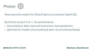 Photon Technical Deep Dive: How to Think Vectorized | PDF