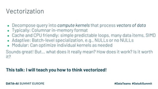 Photon Technical Deep Dive: How to Think Vectorized | PDF