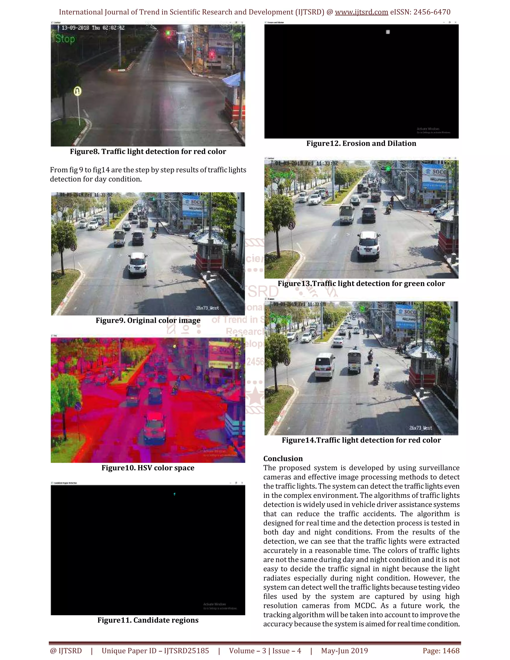 Traffic Light Detection for Red Light Violation System | PDF