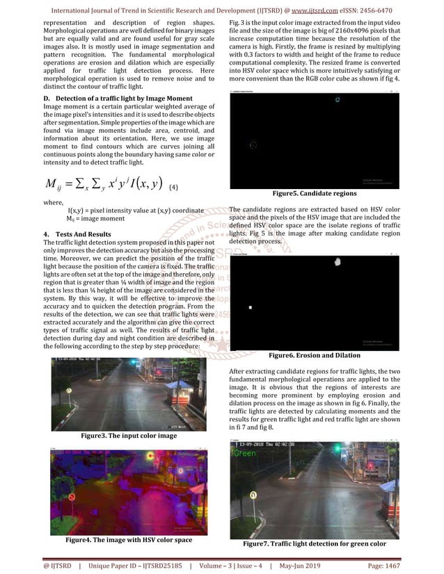 Traffic Light Detection for Red Light Violation System | PDF