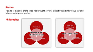 Honda Car Branding, The power of dreams | PPT