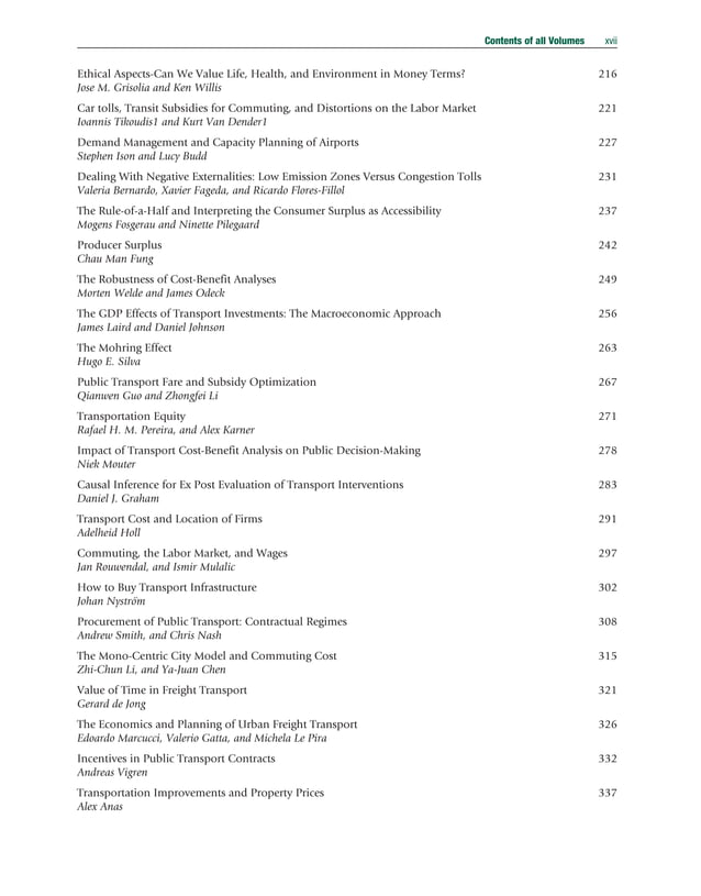 International Encyclopedia of Transportation Roger Vickerman | PDF