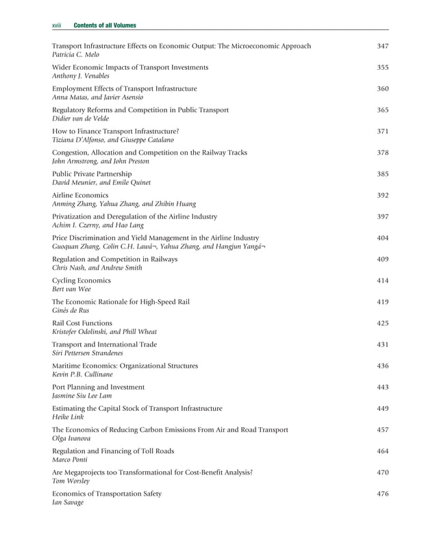 International Encyclopedia of Transportation Roger Vickerman | PDF