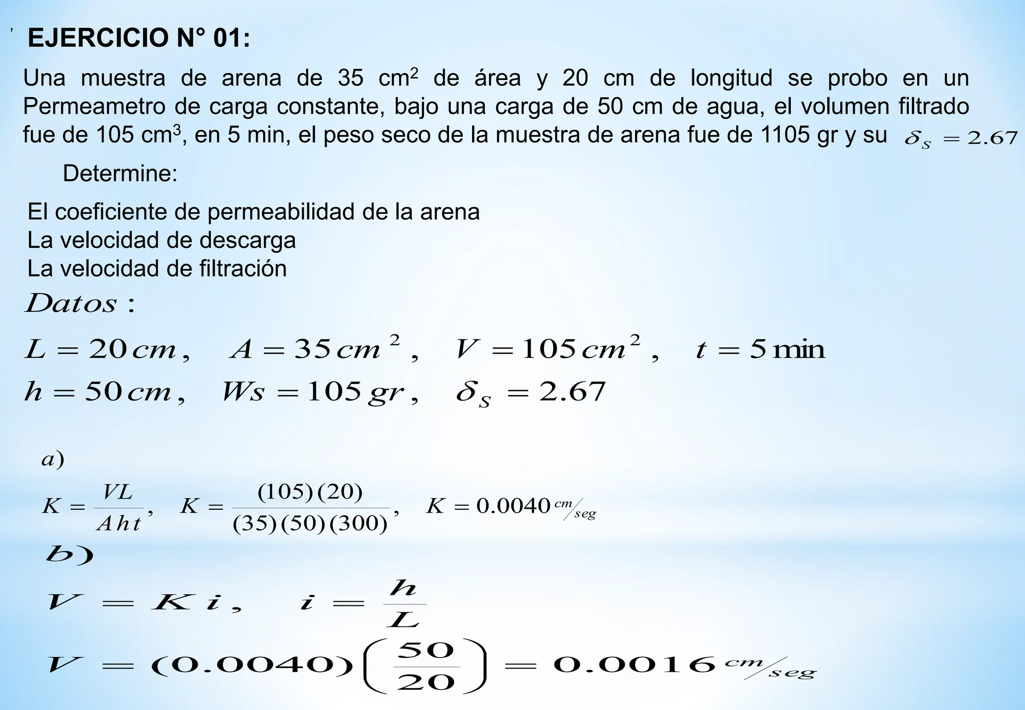 PERMEABILIDAD-DE-LOS-SUELOS-OKOK-ppt.ppt | Physics | Science