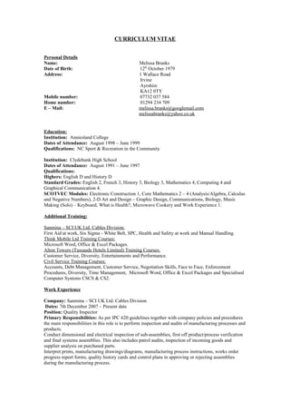 CURRICULUM VITAE | DOC