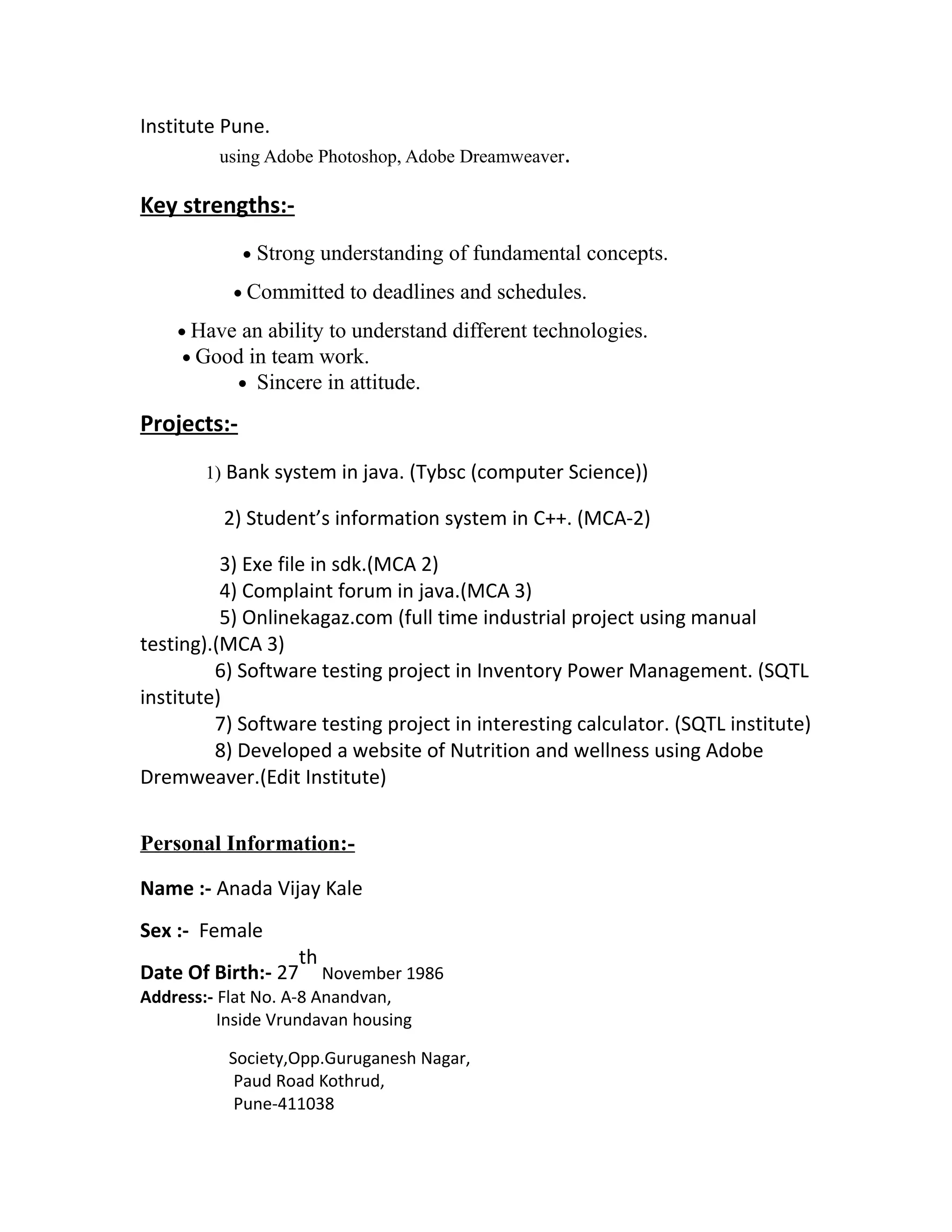 Resume_final | RTF