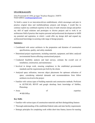 SWATHI KALLEPU resume FINAL | PDF