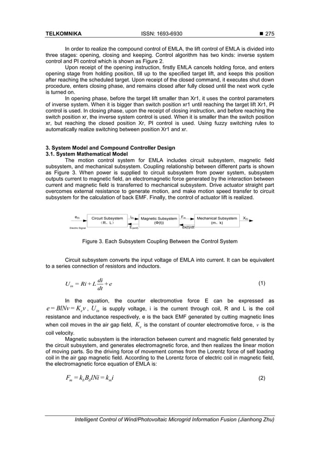 Compound Control of Electromagnetic Linear Actuator Based on Fuzzy Switching | PDF
