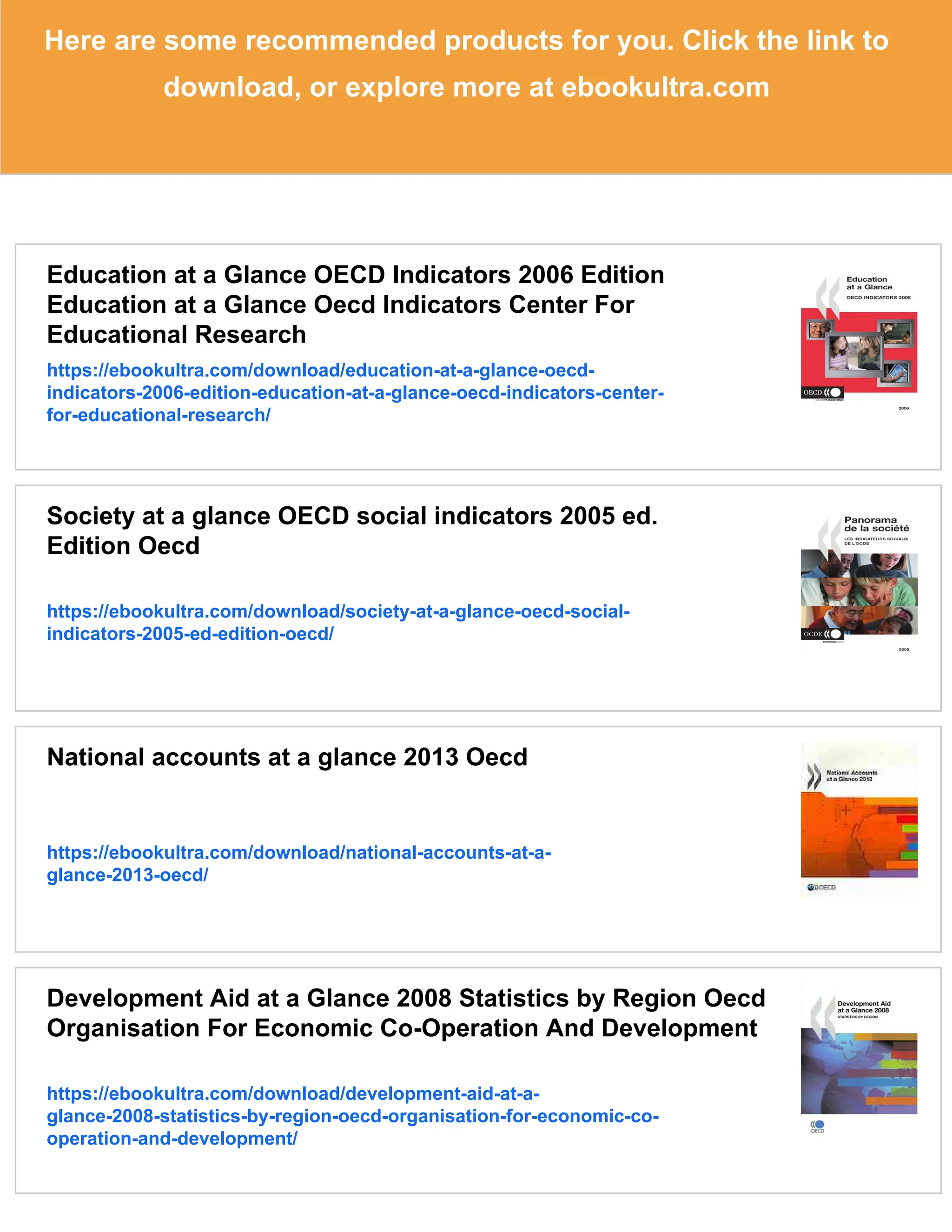 Education at a Glance 2008 OECD Indicators Education at a Glance Oecd ...
