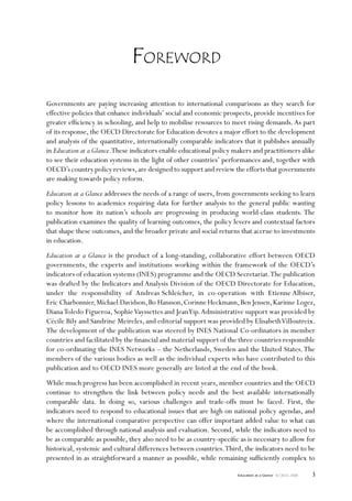 Education at a Glance 2008 OECD Indicators Education at a Glance Oecd ...