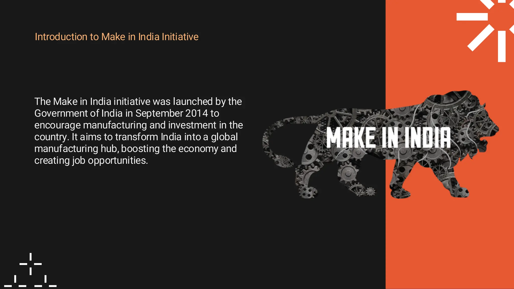 Make in india power point presentations. | PDF