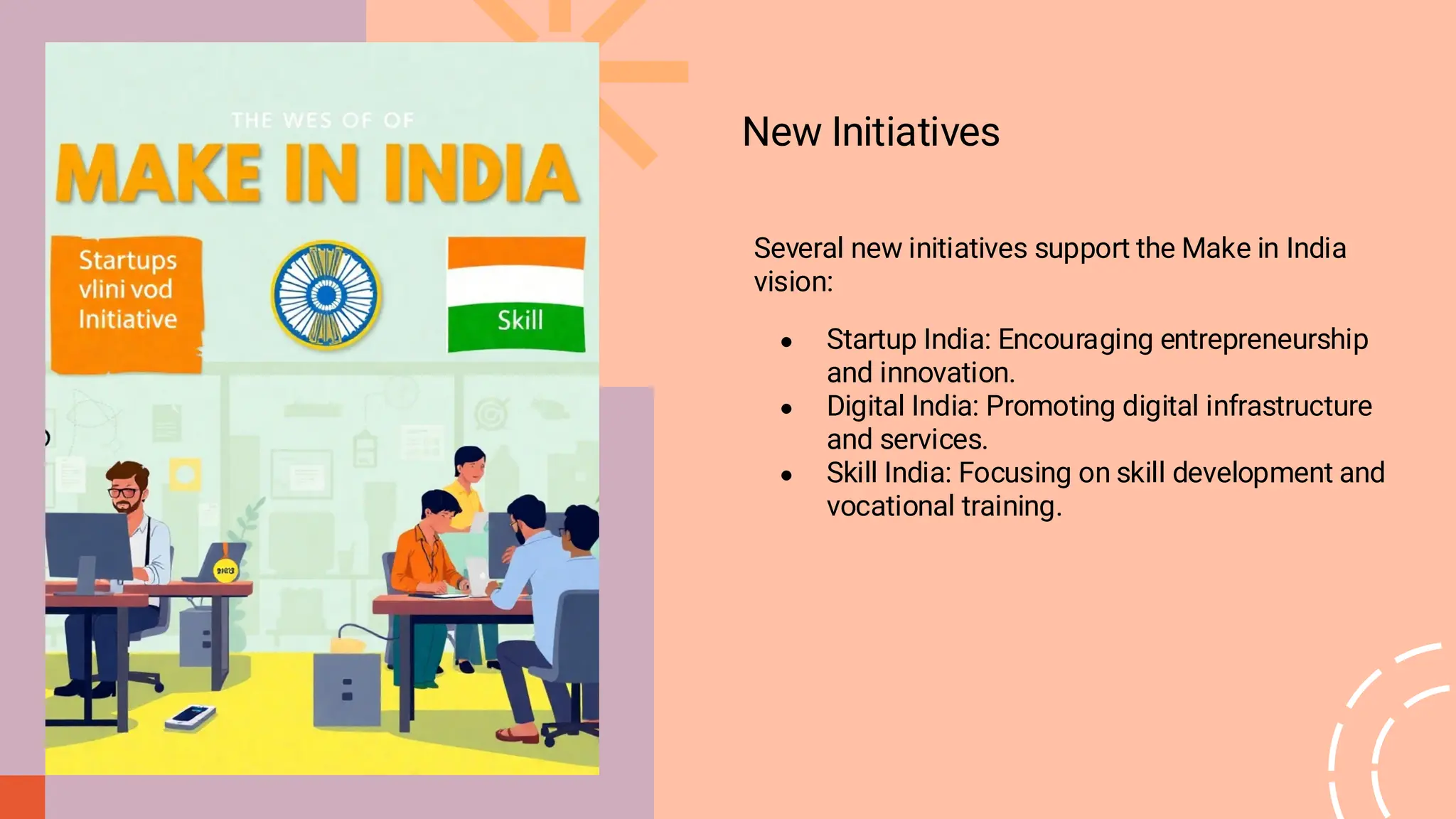 Make in india power point presentations. | PPT