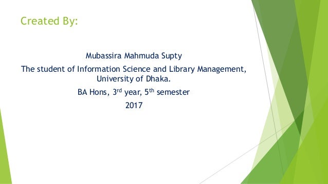organizational structure of a library