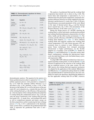 Thermodynamic Analysis and Optimization of Geothermal Power Plants Can ...