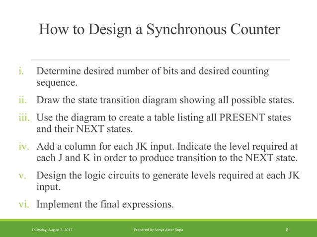 Synchronous Counter in Digital Logic Device | PPTX | Dance and Electronic Music | Music