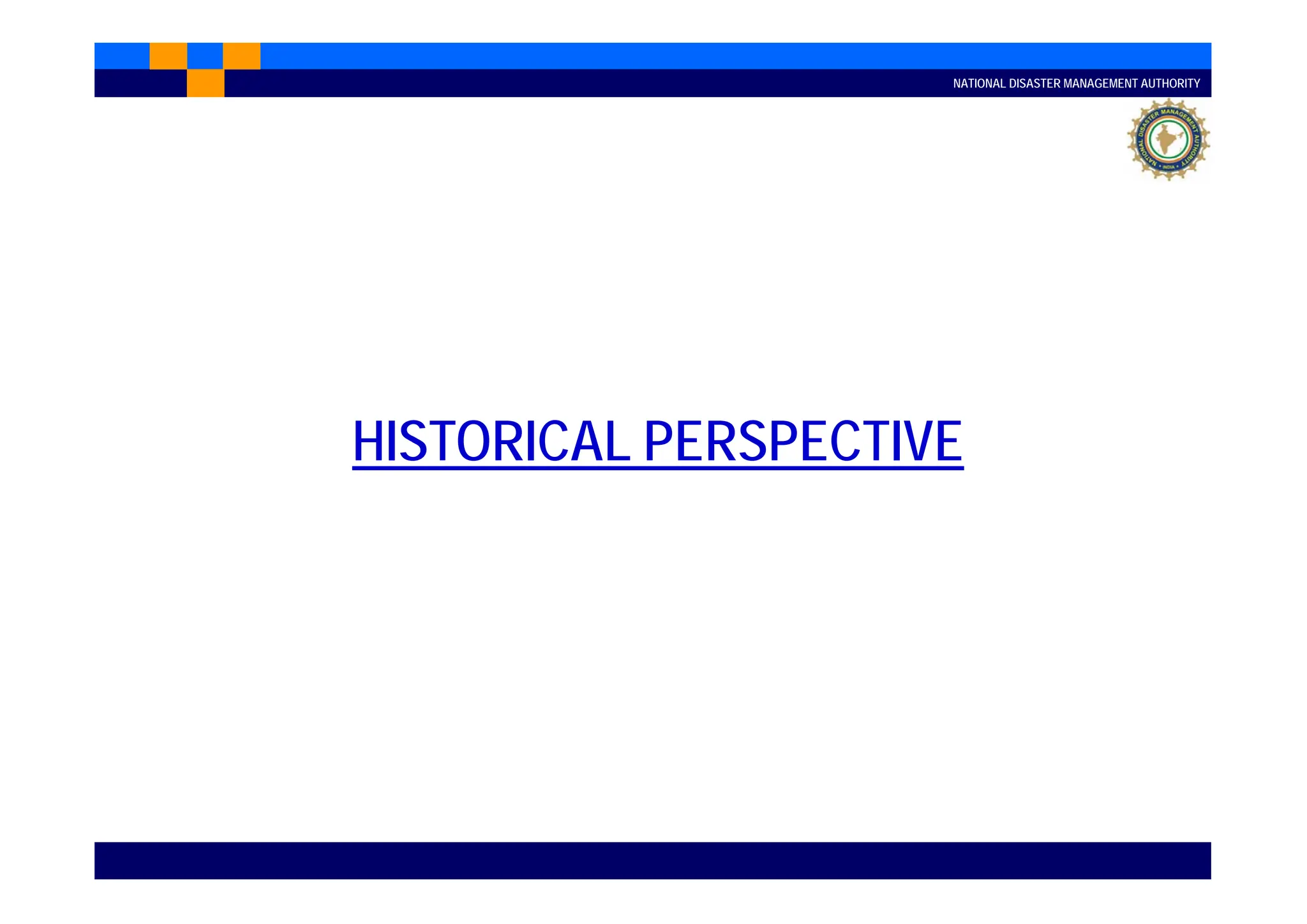 National Disaster Management Authority (India), abbreviated as NDMA, is ...
