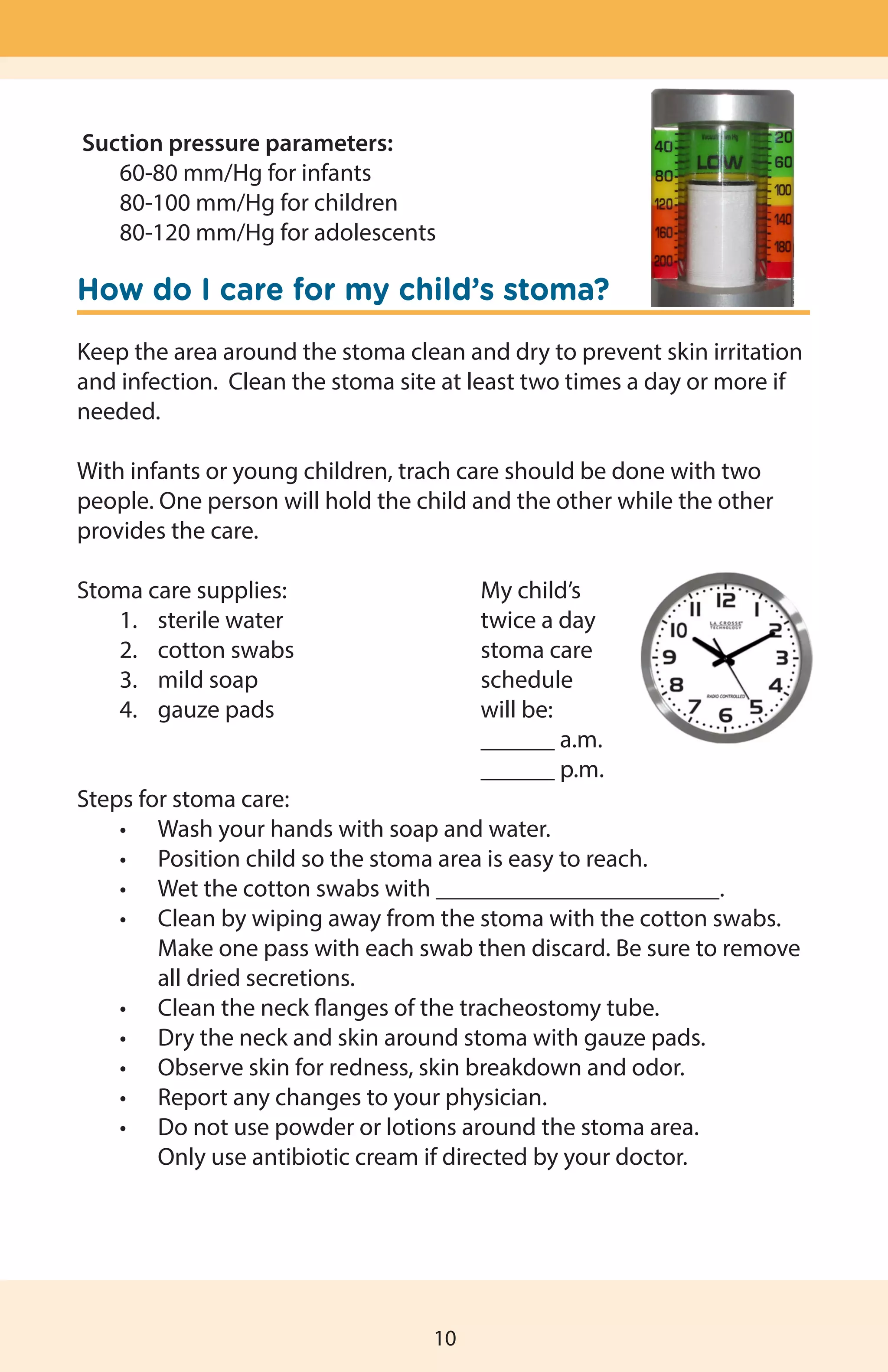 What You Need to Know About Your Child's Tracheostomy | PDF