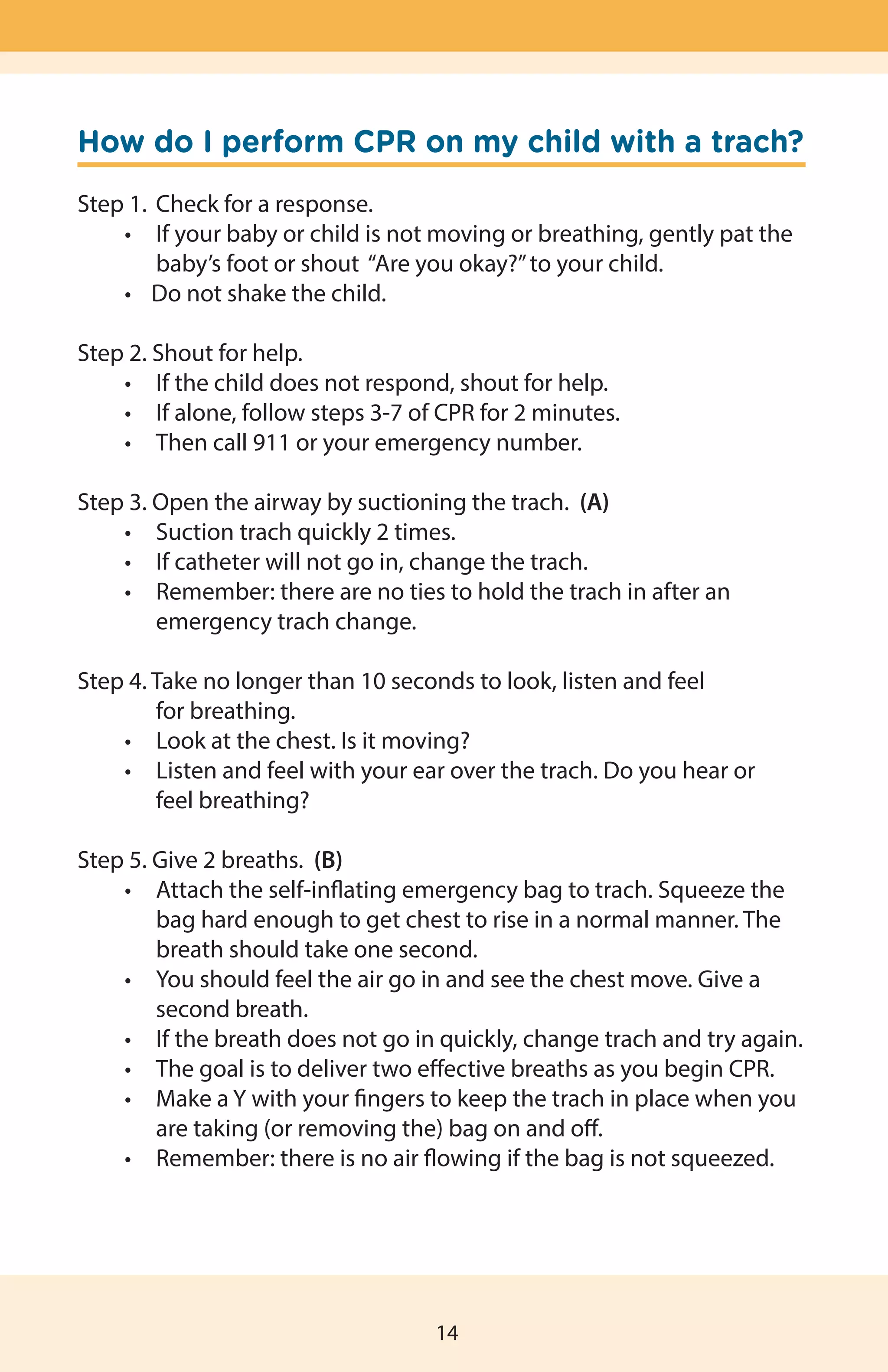 What You Need to Know About Your Child's Tracheostomy | PDF