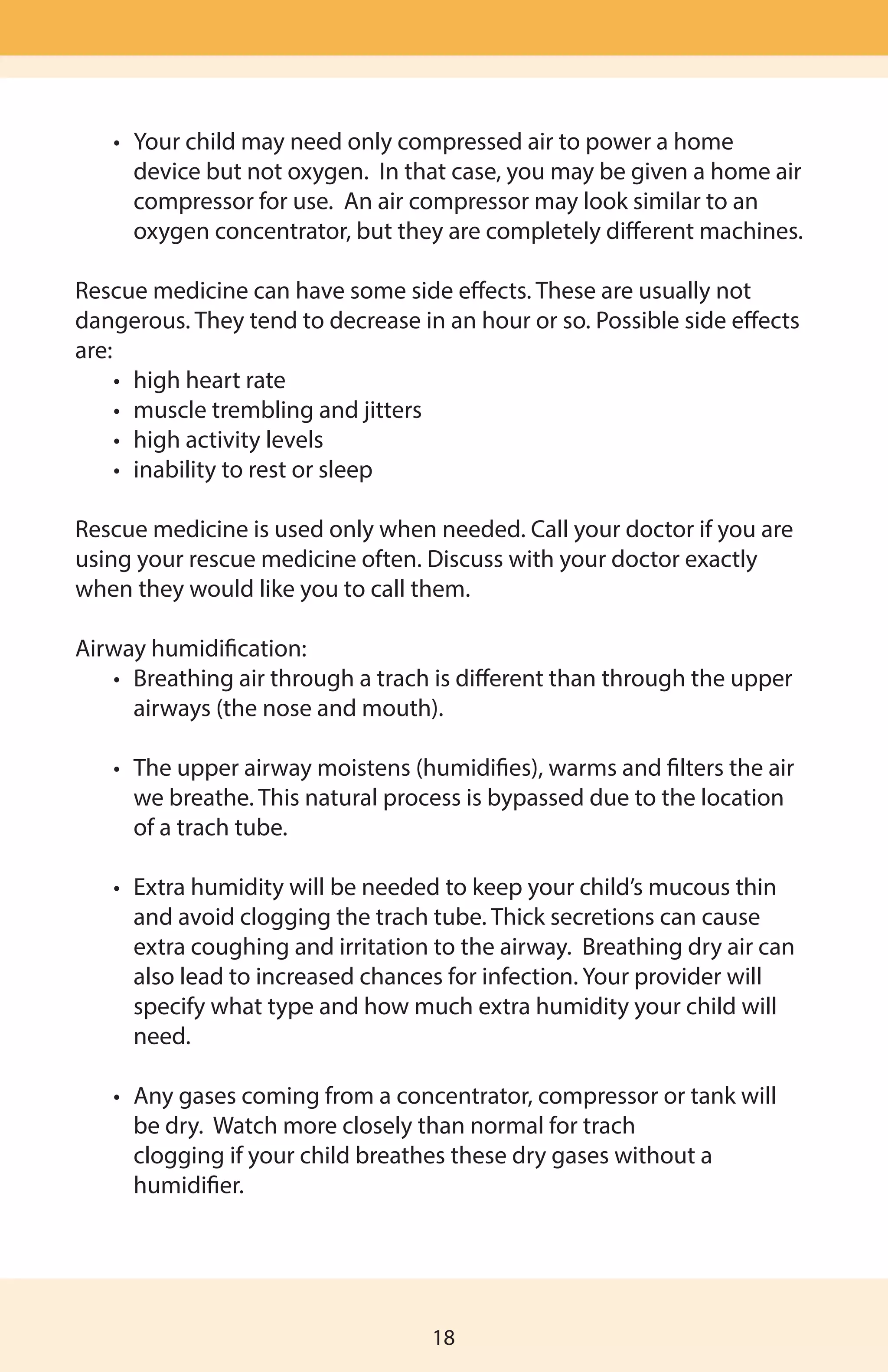 What You Need to Know About Your Child's Tracheostomy | PDF