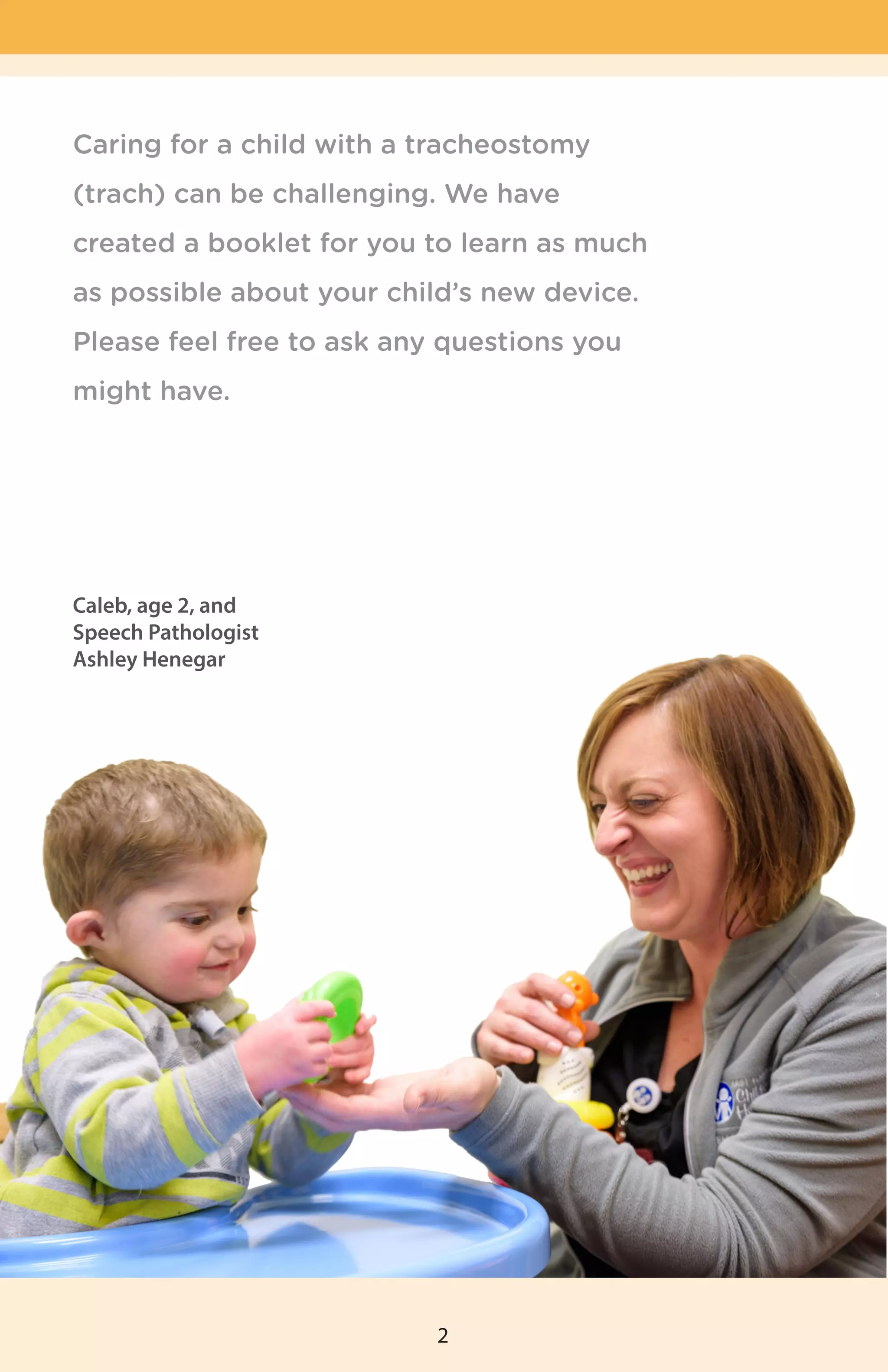 What You Need to Know About Your Child's Tracheostomy | PDF