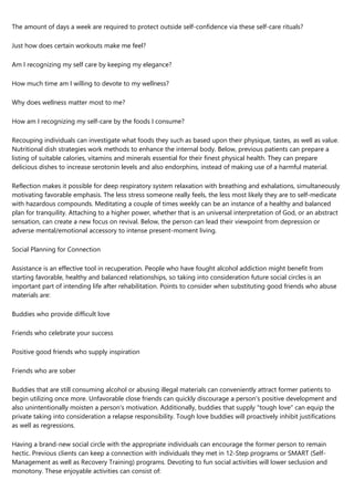 Planning Life After Rehabilitation | PDF