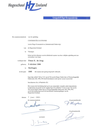 Diploma BA june 1995 | PDF