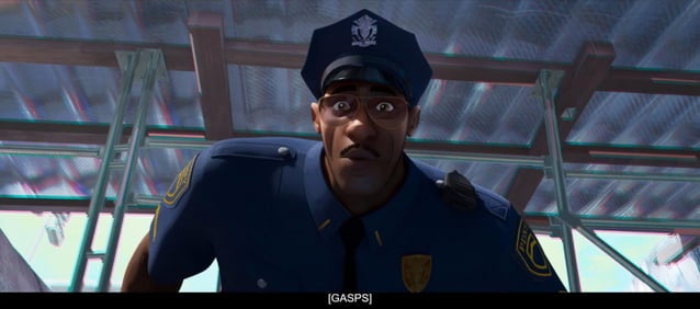 Miles and his dad are fighting spotty man | PPT