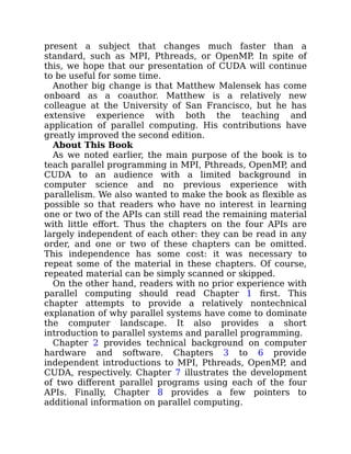 An Introduction to Parallel Programming 2. Edition Pacheco | PDF