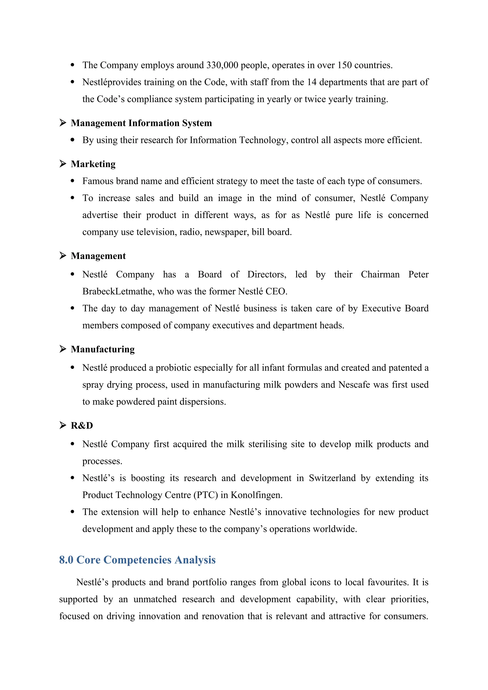 “Strategic management process of a selected organization”.Nestle-docx.docx