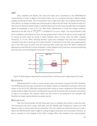 3rd Year Project - Design and build of an Electrocardiogram | PDF