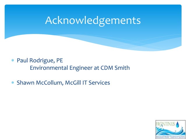 McGill Ozone Contactor Design Project | PPT