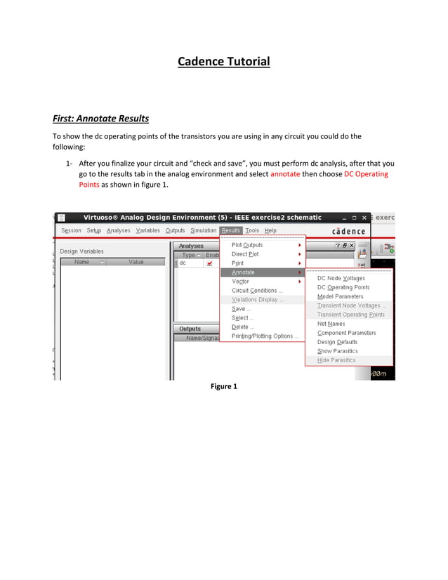 315925614 cadence-tutorial | PDF | Technology & Computing