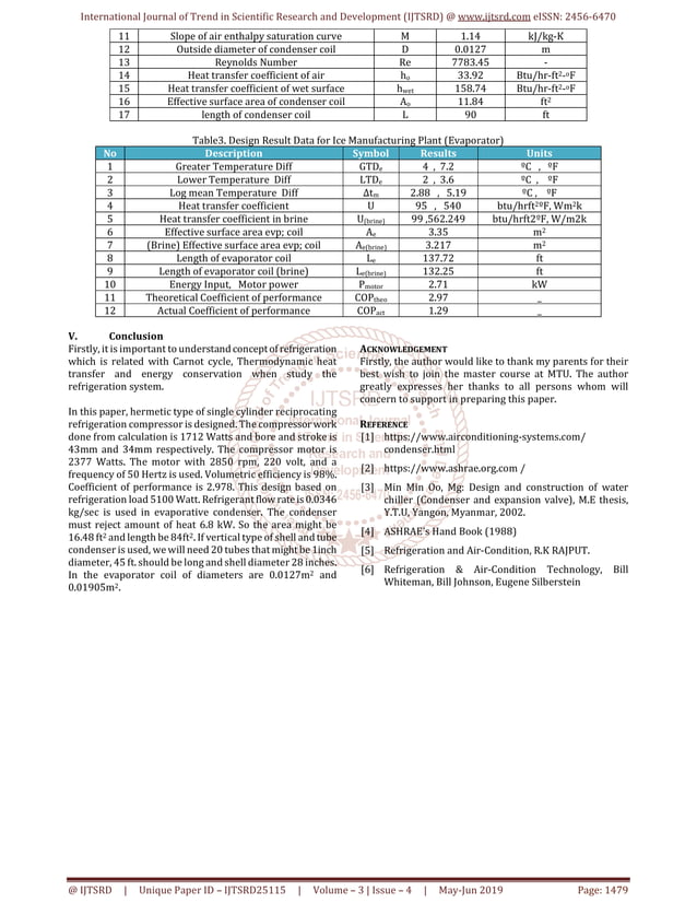Design of Ice Manufacturing Plant 2000 lb | PDF | Chemistry | Science