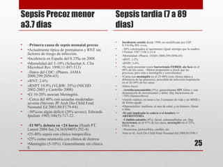 Atencion inmediata del rn con sepsis vertical - CICAT-SALUD | PPT