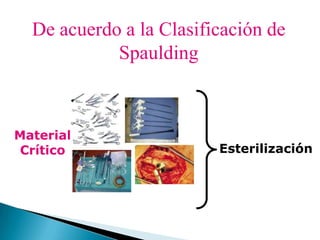 Desinfección principios criterios, niveles, métodos - CICAT-SALUD | PPTX