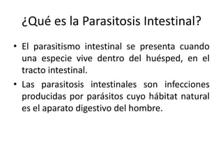 Guia y manejo parasitosis intestinal - CICATSALUD | PPTX