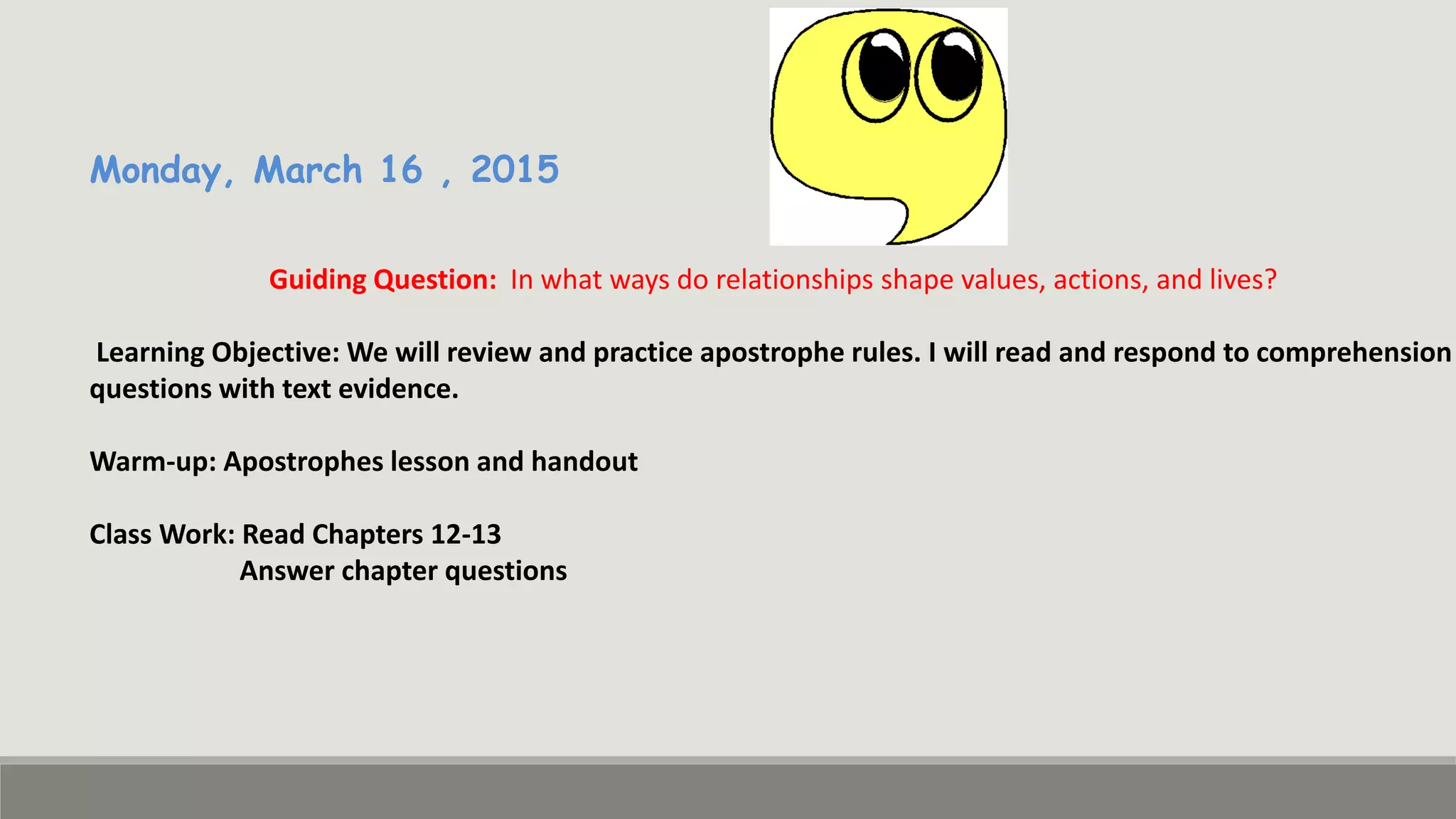 PowerPoint Commas | PPT